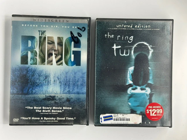 THE RING THE & Ring Two 2 DVD Set Horror Scary Movie Films £6.43 ...