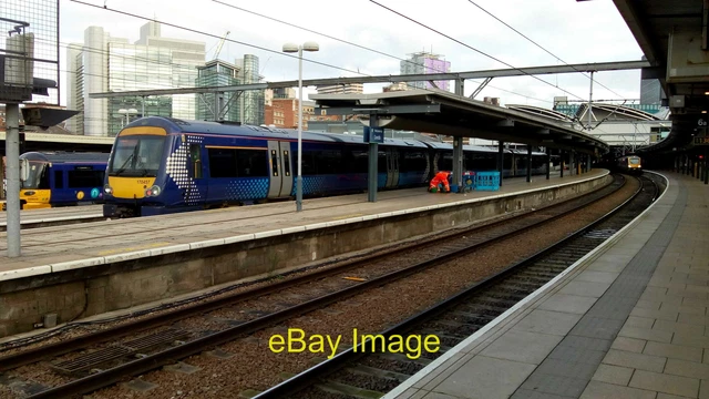 PHOTO 12X8 CLASS 170 Diesel Unit at Leeds Station Ex Scotrail Class 170 ...