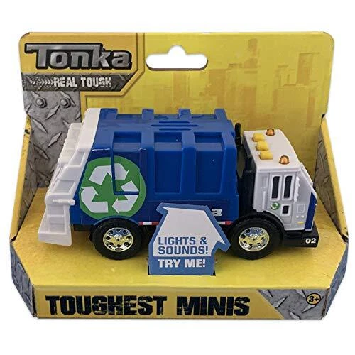 TONKA TOUGHEST MINIS - Garbage Truck With Realistic Lights and Sounds £ ...
