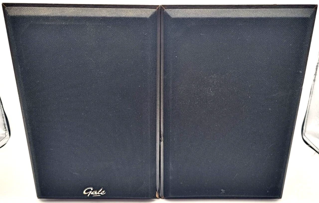 GALE MINI MONITOR Bookshelf Speakers Hi-Fi Wired Dark Brown (FAST UK ...