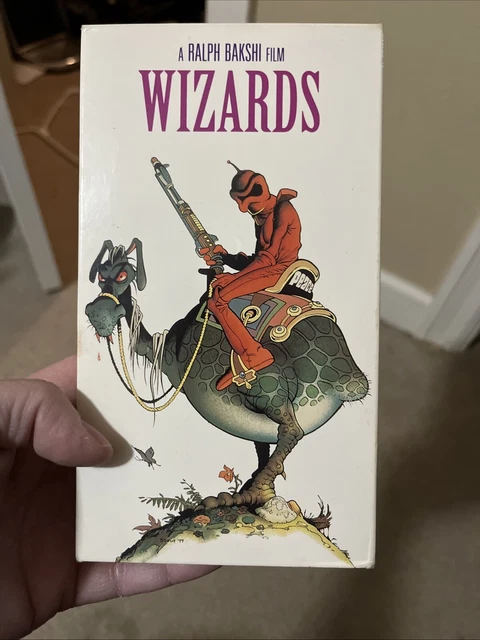 WIZARDS VHS TAPE 1977 Film By Ralph Bakshi - Fantasy SciFi - 1993 Fox ...