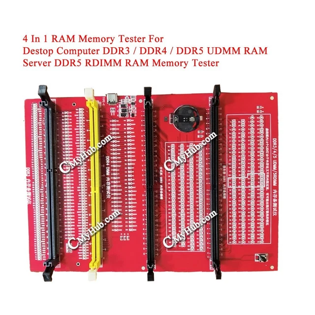 DESKTOP DDR3 DDR4 DDR5 UDMM Server DDR5 RDIMM RAM Memory Diagnostic ...