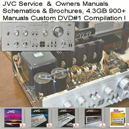 JVC SERVICE MANUALS & Owners, Amplifier Receiver Tuner, Repair Computer ...