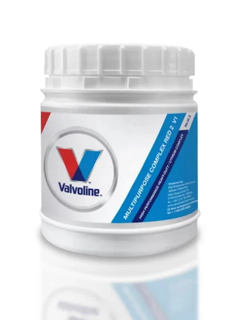 VALVOLINE HIGH PERFORMANCE Lithium Complex Red EP2 Multipurpose Grease ...