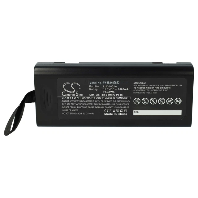 BATTERY FOR MINDRAY iPM 12, iMEC 8, iPM 10, iMEC 10, iMEC 12, iPM 8 11 ...