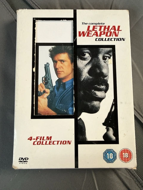 LETHAL WEAPON COLLECTION - 1 - 4 Boxset (Box Set) (DVD, 2005) £3.95 ...
