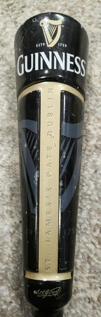 GUINNESS TAP HANDLE St James Dublin Comes With Hardware Spout For Keg ...