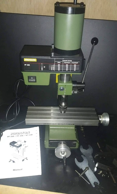 PROXXON FF 230. Fresadora de precision. Usado. EUR 670,00 - PicClick ES