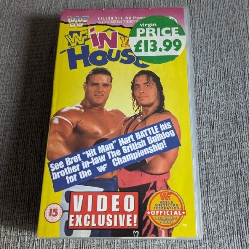 VINTAGE WWF IN Your House 5 VHS Silver Vision £8.99 - PicClick UK
