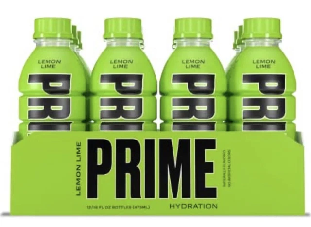 PRIME HYDRATION DRINK By Logan Paul x Ksi! Lemon Lime 🍋 12 Pack £42.56 ...
