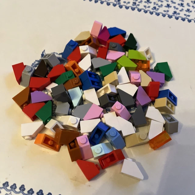 LEGO 3040 BRICK 1x2 Slope Roof Tile Pack of 80 £3.84 - PicClick UK