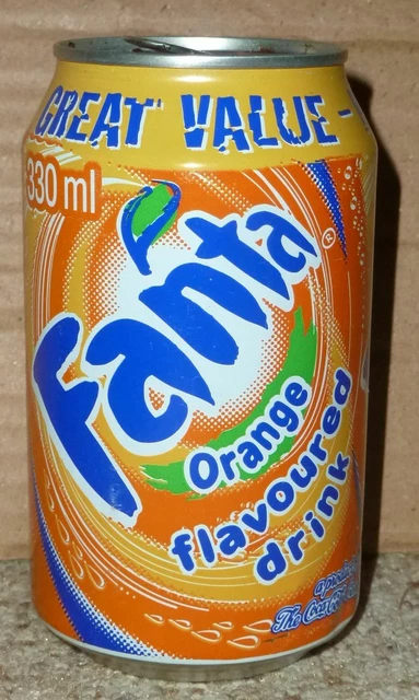 SELTENE FANTA ORANGE GREAT VALUE COCA-COLA Coke 330ml Dose Dosen ...