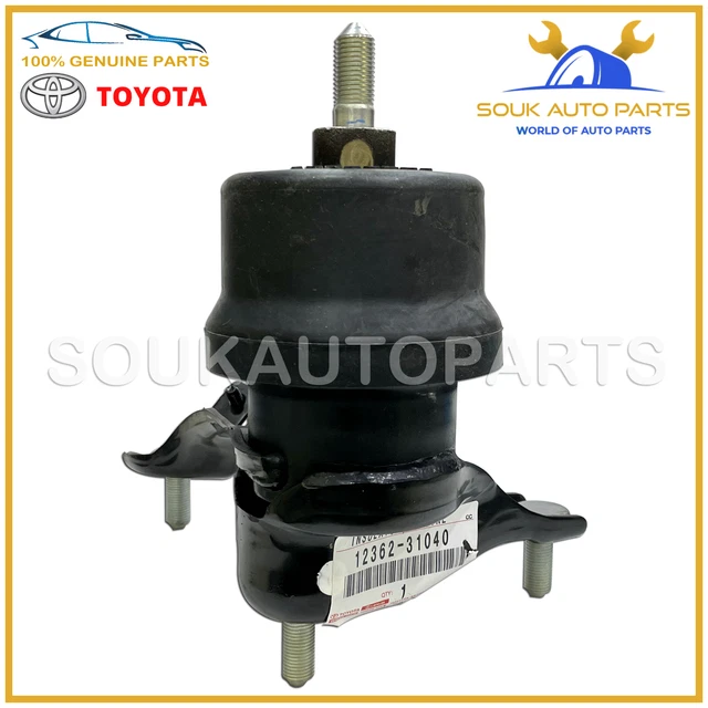 1236231040 GENUINE TOYOTA INSULATOR, ENGINE MOUNTING, RH(FOR TRANSVERSE ...