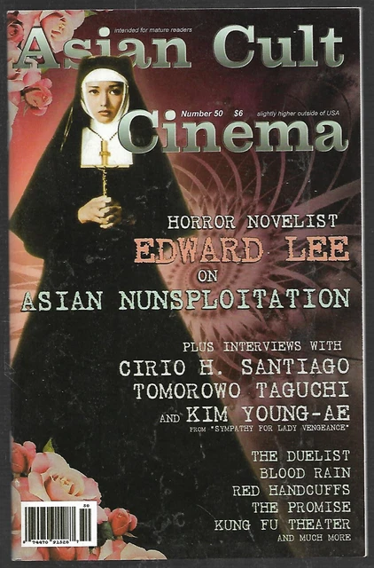 ASIAN CULT CINEMA #50 : Asian Nunsploitation (Cirio H. Santiago) Tomoro ...
