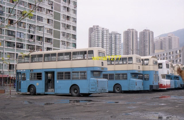 ORIGINAL BUS PHOTOGRAPHIC negative China Motor Bus Fleetline LF190 ...