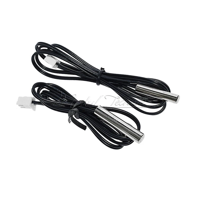 WATERPROOF NTC THERMISTOR 10K 1% 3950 Temperature Sensor Probe Cable 1 ...