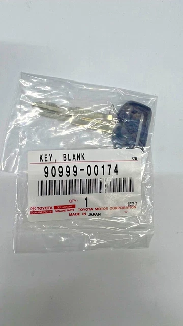 1988-2005 GENUINE TOYOTA Various Models Blank Key Insert 90999-00174 ...