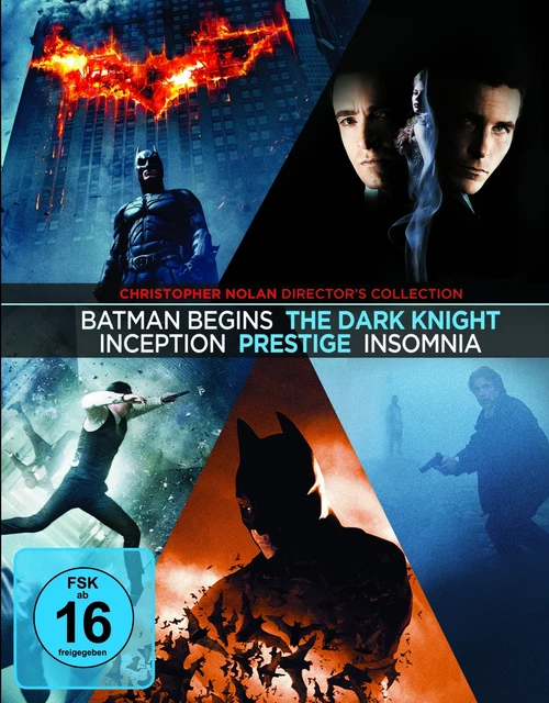 CHRISTOPHER NOLAN COLLECTION [Blu-ray] - Batman Begins, Inception EUR ...