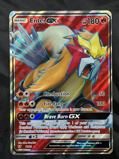 ENTEI GX 71/73 Pokémonkarte Full Art Shining Legends EUR 10,53 ...