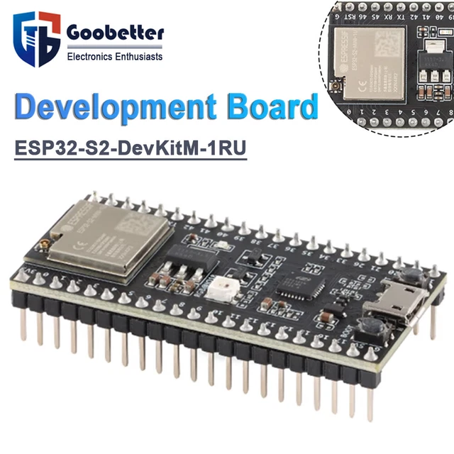 Esp32 S2 Devkitm 1ru With Esp32 S2 Mini 1u N4r2 Module Development