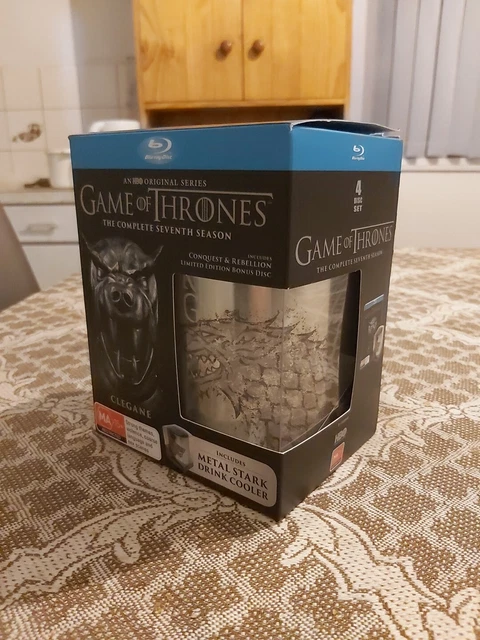 Game Of Thrones Complete Seventh Season And Stark Drink Cooler Blu
