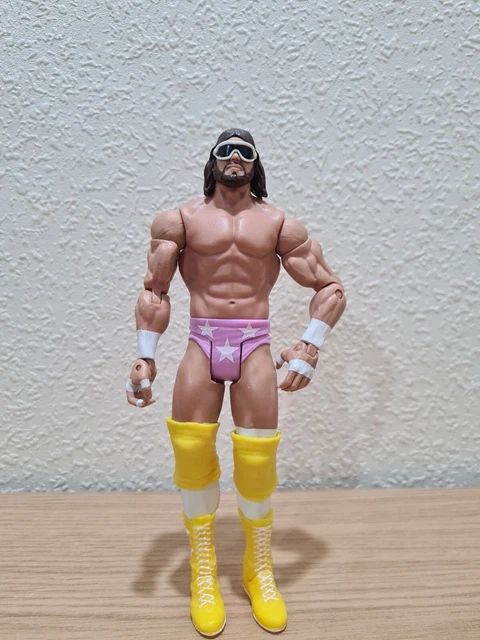 WWE MACHO MAN Randy Savage WWE Wrestling Mattel Basic Battle Pack Series 14 £9.99 - PicClick UK