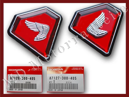 HONDA CB 750 Four K1 Side Cover Emblem Set Embleme Set Seitendeckel EUR ...