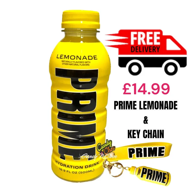 PRIME HYDRATION DRINK by Logan Paul & KSI "LEMONADE" FLAVOURS USA ...