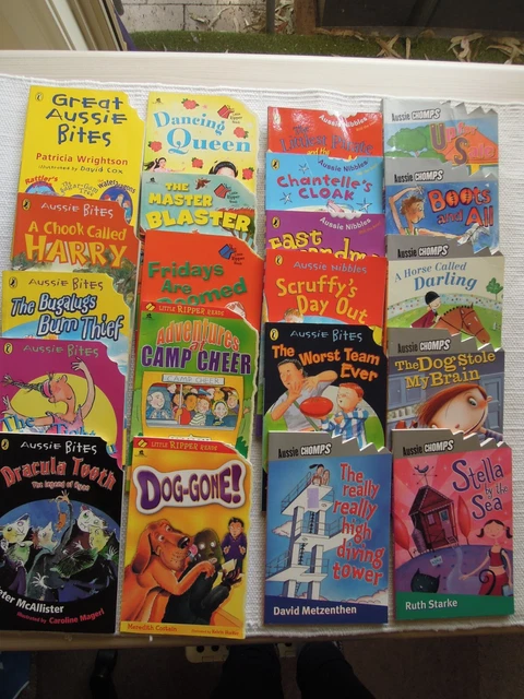 21 X AUSSIE BITES/AUSSIE CHOMPS/LITTLE RIPPER READS/AUSSIE NIBBLES *NEW ...