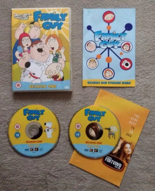 FAMILY GUY - Complete First Season / Season One / Series 1 - 2 Disc Dvd ...