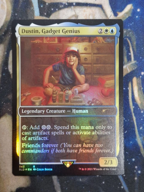 DUSTIN GADGET GENIUS FOIL 342 Magic Gathering MTG Secret Lair $14.99 ...