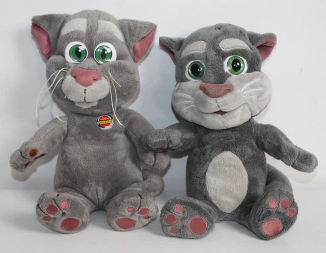 TALKING TOM PLUSH Talkback Animated Toy and Talking Friends Talking Tom ...