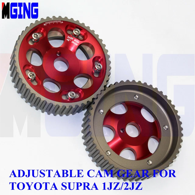 CAM GEAR SHAFT Sprocket Crank Pulley For Toyota Supra Chaser 1jz 2jz ...