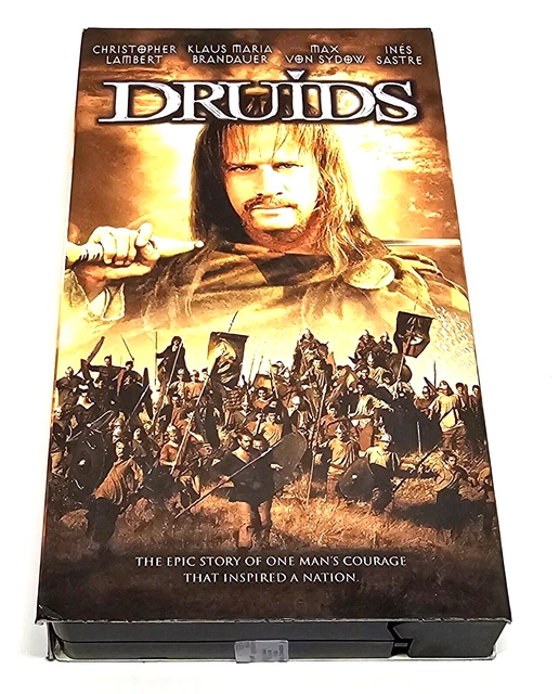 DRUIDS VHS 2001 Christopher Lambert £5.72 - PicClick UK