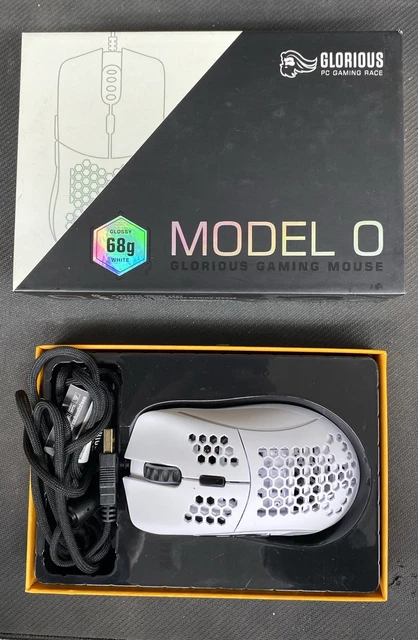 GLORIOUS MODEL O Wired RGB 68g Ultralight Gaming Mouse in a Glossy ...