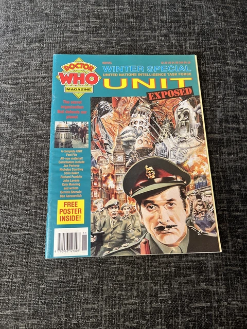 DOCTOR WHO MAGAZINE Winter Special 1991 with Free Poster £16.99 ...