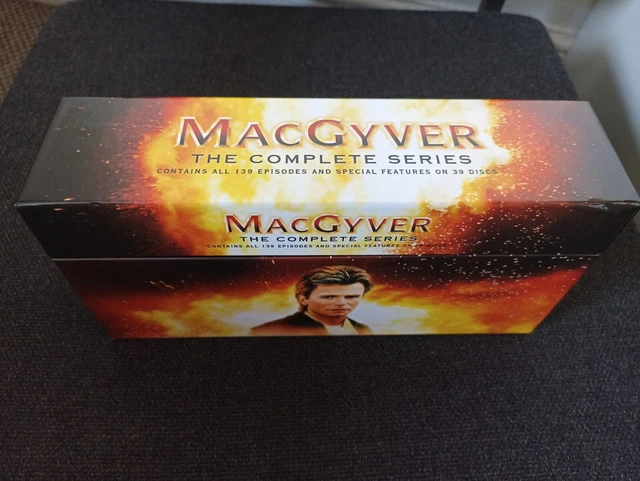 MACGYVER - THE Complete Series DVD Box Set - 139 Episodes on 39 Discs ...