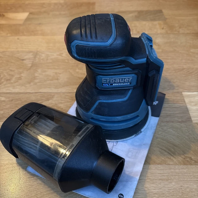 ERBAUER EXT 18V ERO18-Li Cordless Rotary Random Orbital Sander Body ...
