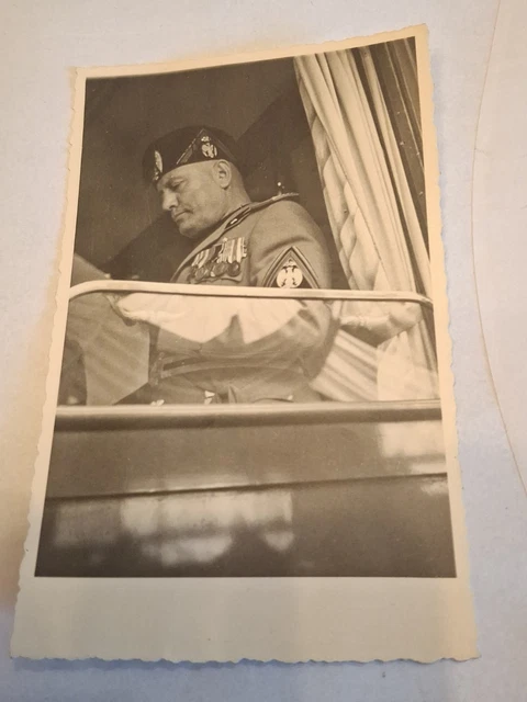 ORIGINAL FOTO STAATSBESUCH Benito Mussolini EUR 9,00 - PicClick DE