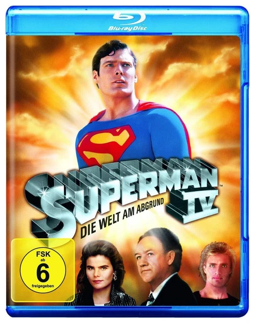 SUPERMAN 4 (BLU-RAY) Hackman Gene Reeve Christopher Cooper Jackie £3.99 ...