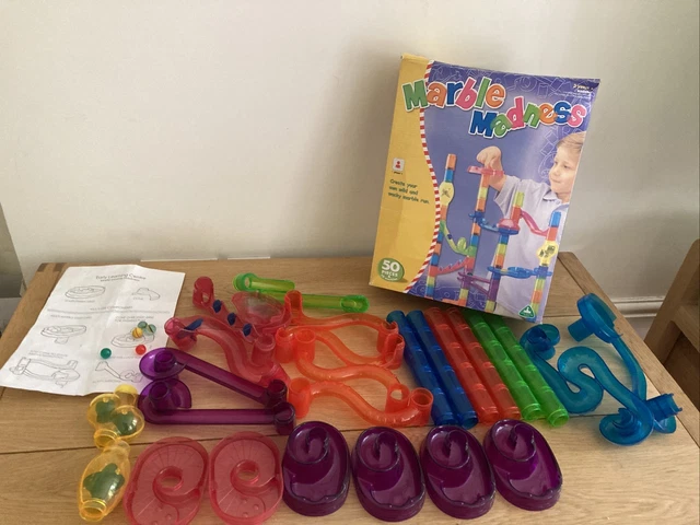 BOXED ELC MARBLE Madness Vintage building construction play set £24.99 ...