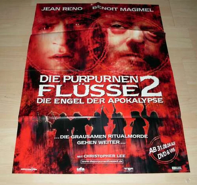 FILMPOSTER A1 NEU Poster Plakat Filmplakat Die Purpurnen Flüsse 2 ...