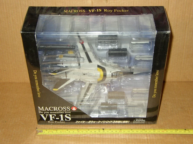 STRIKE VALKYRIE VF-1S MISB Macross Robotech 1/60 Roy Focker Yamato RARE £295.00 - PicClick UK