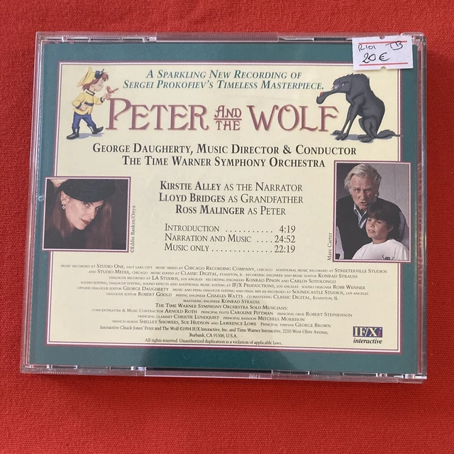 PETER AND THE Wolf Sergei Prokofiev’S 1994 Very Bon Condition CD £21.44 ...