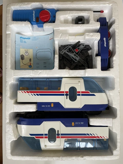 PLAYMOBIL 4018 RC Express Train Set Rare EUR 86,90 - PicClick FR