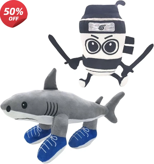 ITALIAN BRAINROT PLUSH,CUDDLY Tralalero Tralala Stuffed Animal Puppet ...