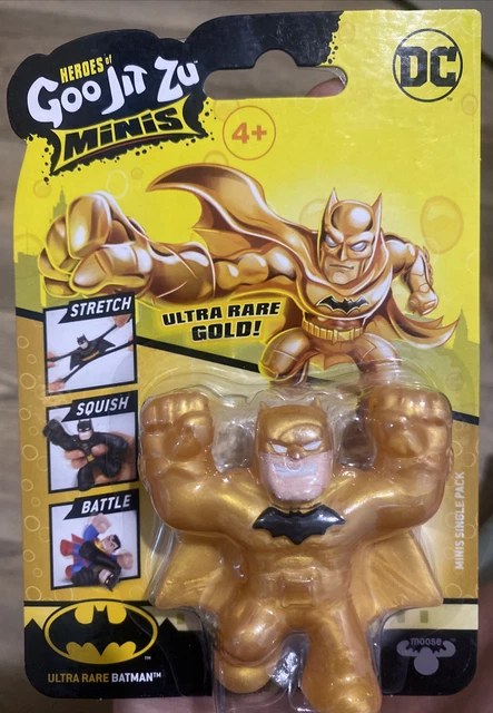 HEROES OF GOO Jit Zu Dc Minis Ultra Rare Gold Batman Brand New Sealed £19.99 - PicClick UK