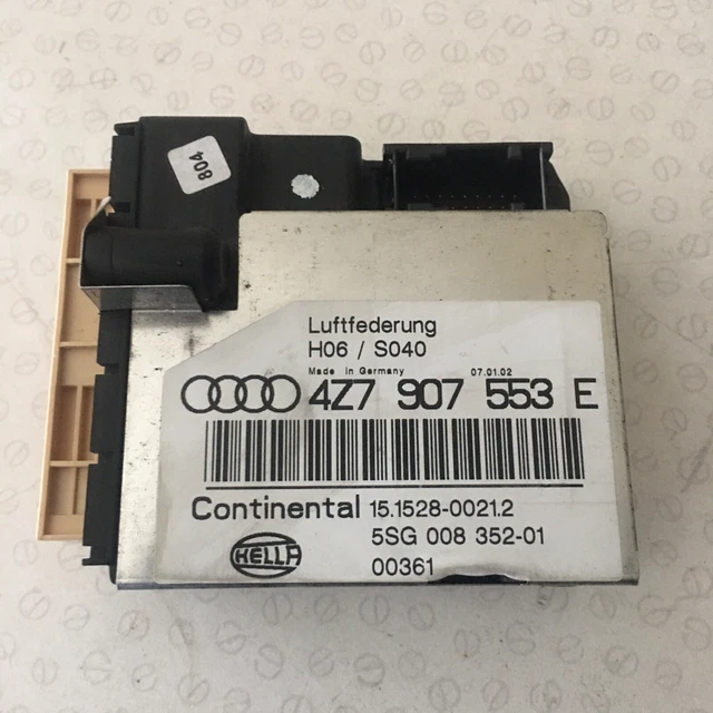 AUDI A6 C5 ALLROAD Air Suspension ECU Control Module (4Z7907553E) £135. ...