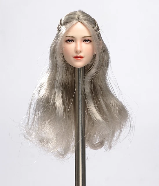 SUPER DUCK 1:6 SDH024B YUNA Girl Head Sculpt Fit 12" Female TBL PH ...