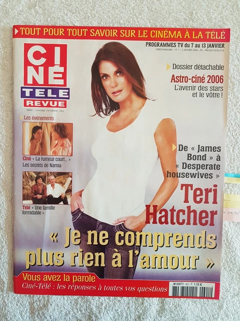 CINE REVUE N°1 2006 Teri Hatcher Luc Besson Le Coq Bardot Matthew ...